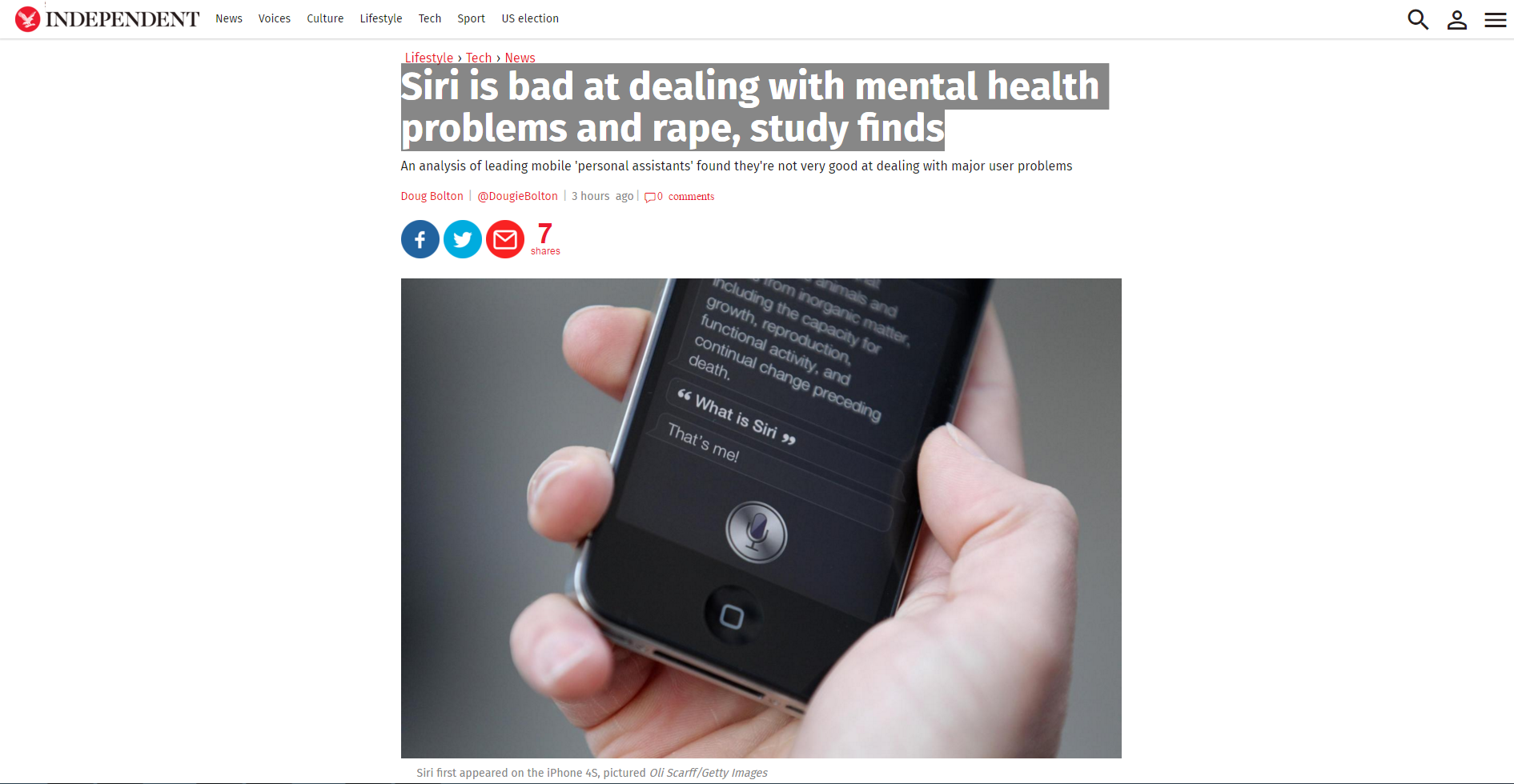 Siri Doesn’t Have an Answer | ForeverWell